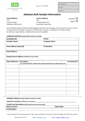 Asbestos Sampling and Testing NZ & How much does it cost?